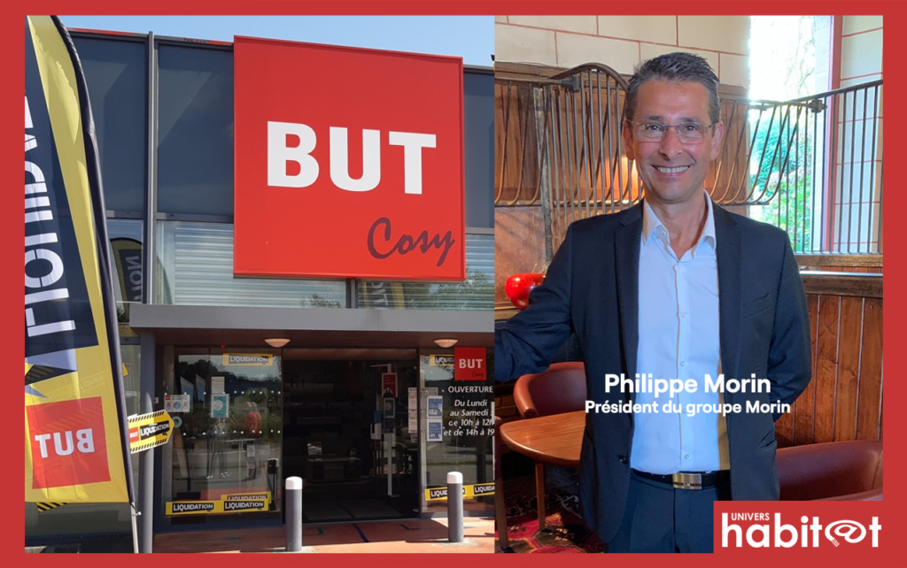 Le groupe Morin cède ses 37 magasins BUT à l’enseigne, qui se lance ...
