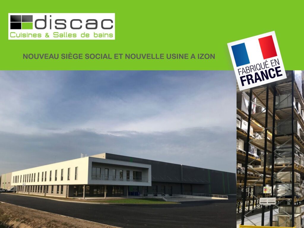 L'entreprise DISCAC a construit un nouveau siège social à Izon (33) - Univers Habitat