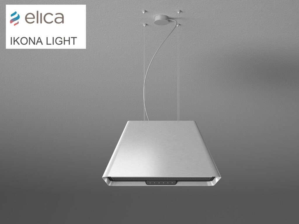 ELICA présente IKONA LIGHT une hotte suspendue, au "design fonctionnel ...