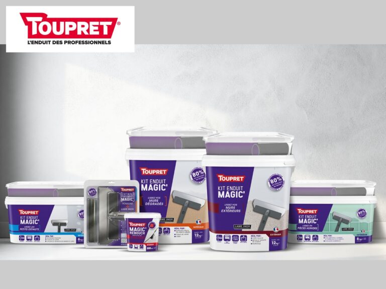Toupret repense son offre enduisage, avec sa nouvelle gamme "enduits ...