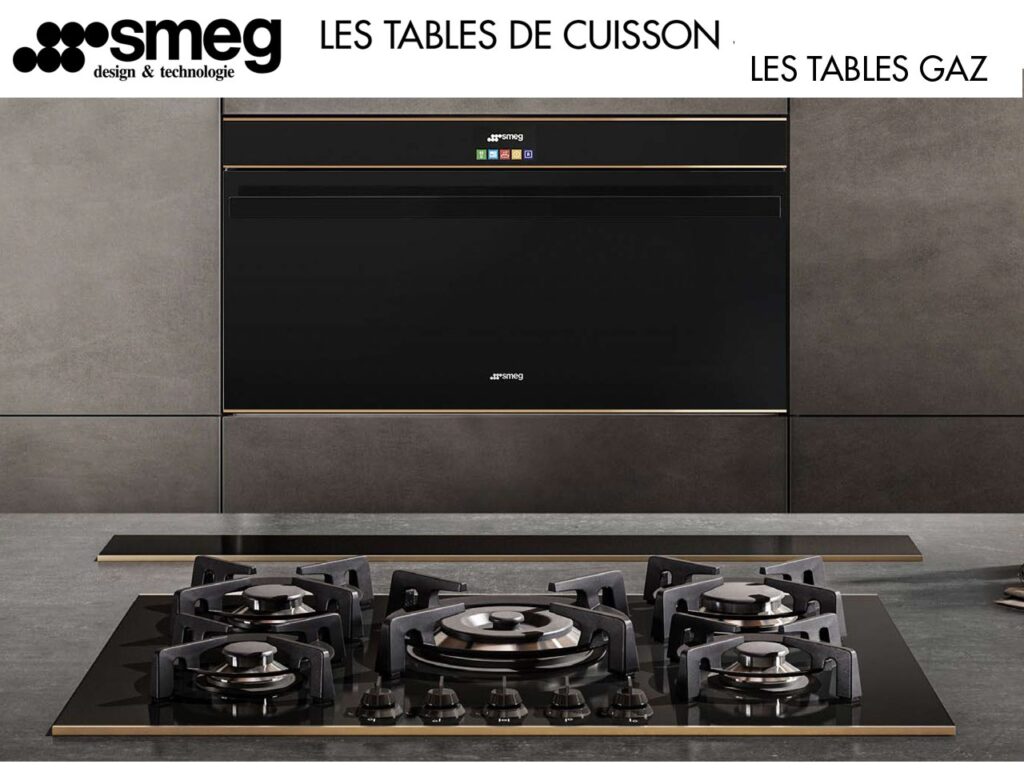 SMEG : Des tables de cuisson qui allient design et technologie ...