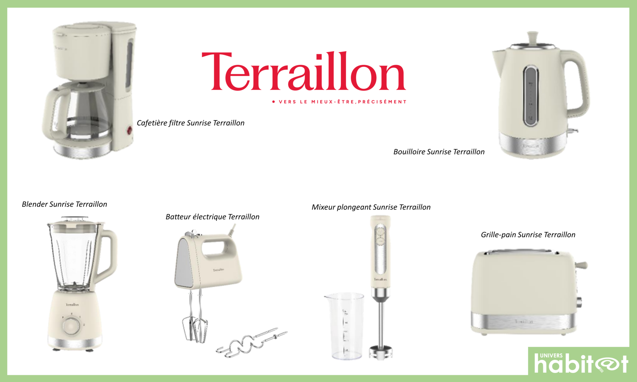 Terraillon lance sa gamme Sunrise pour le petit-déjeuner et la ...