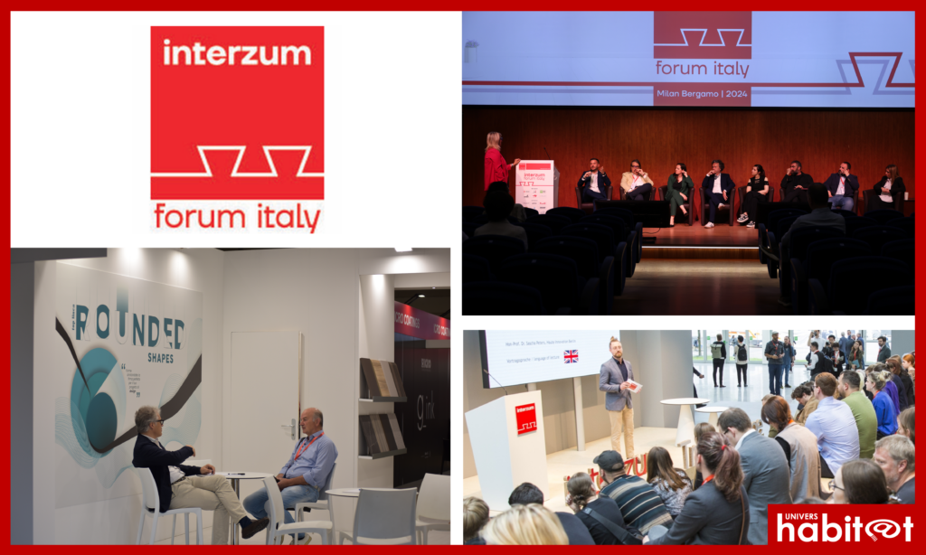 Pour sa 1e édition, Interzum Forum Italy a accueilli 4 820 visiteurs - Univers Habitat