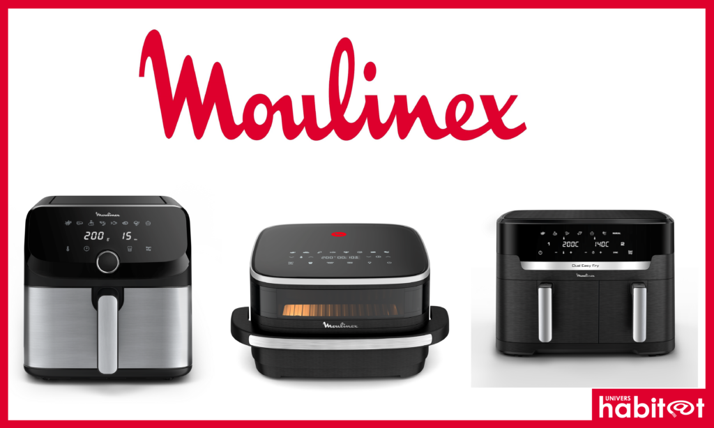 3 airfryers pour compléter la gamme Easy Fry de Moulinex - Univers Habitat