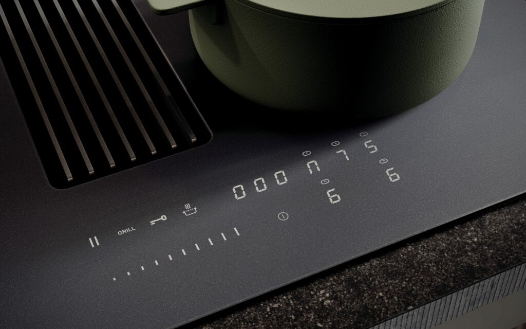 Easy Matte Line, la plaque de cuisson avec hotte intégrée signée Novy ...